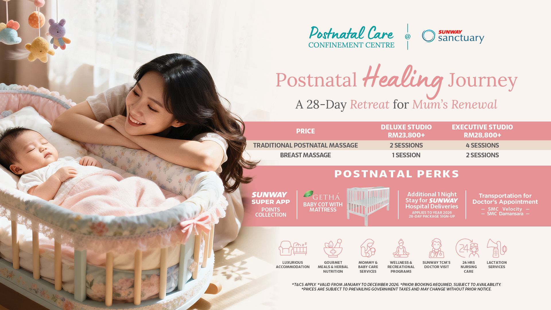 Promotions - Sunway Postnatal Confinement Centre